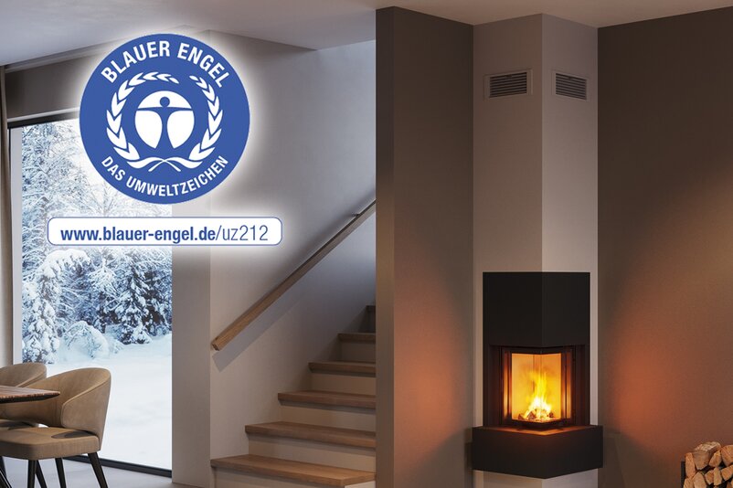 KINGFIRE KANTO SC - Ihr Eckofen mit hochschiebbarer Türe!